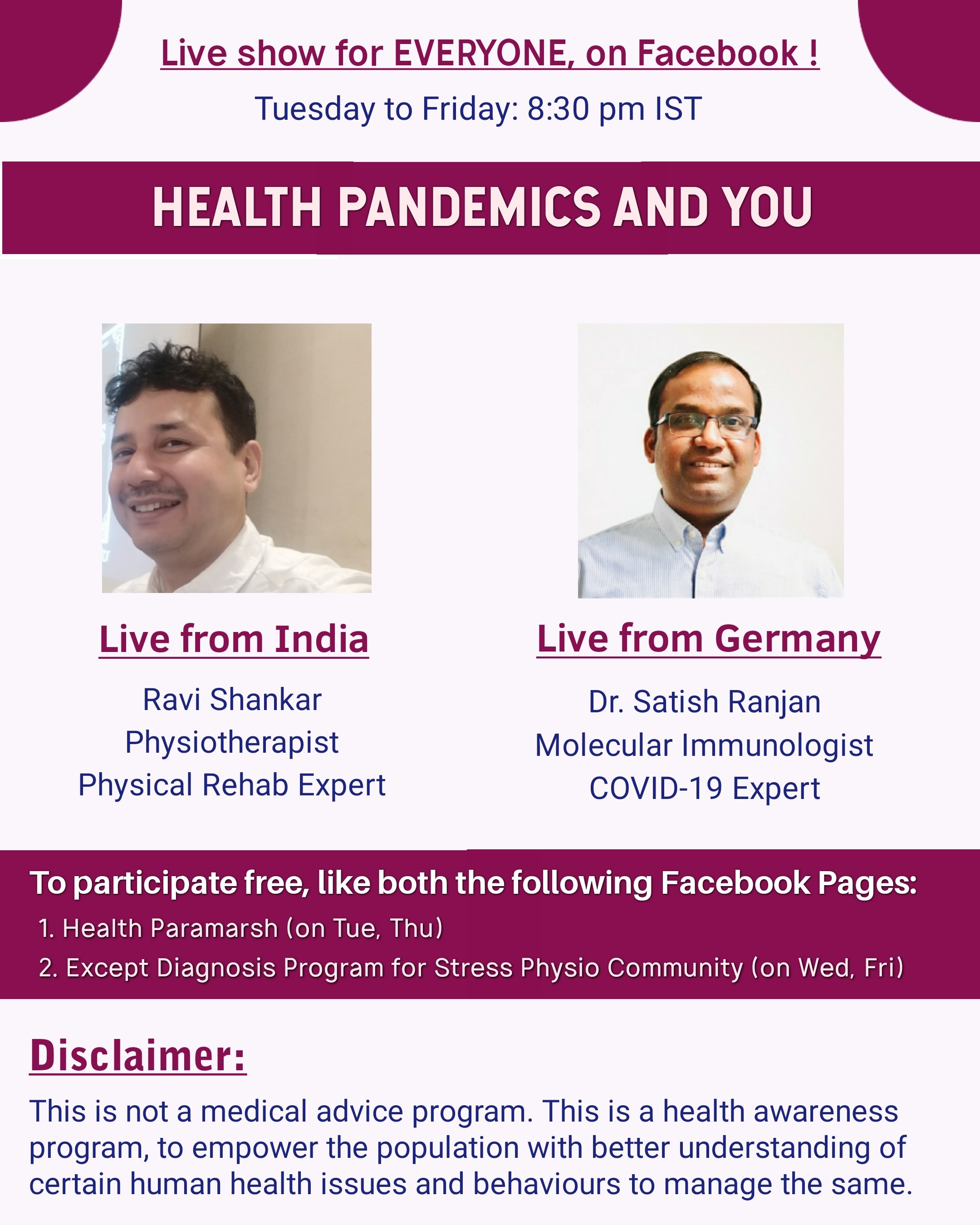 Health Awareness Program by Start Exercises Physiotherapy Services ...