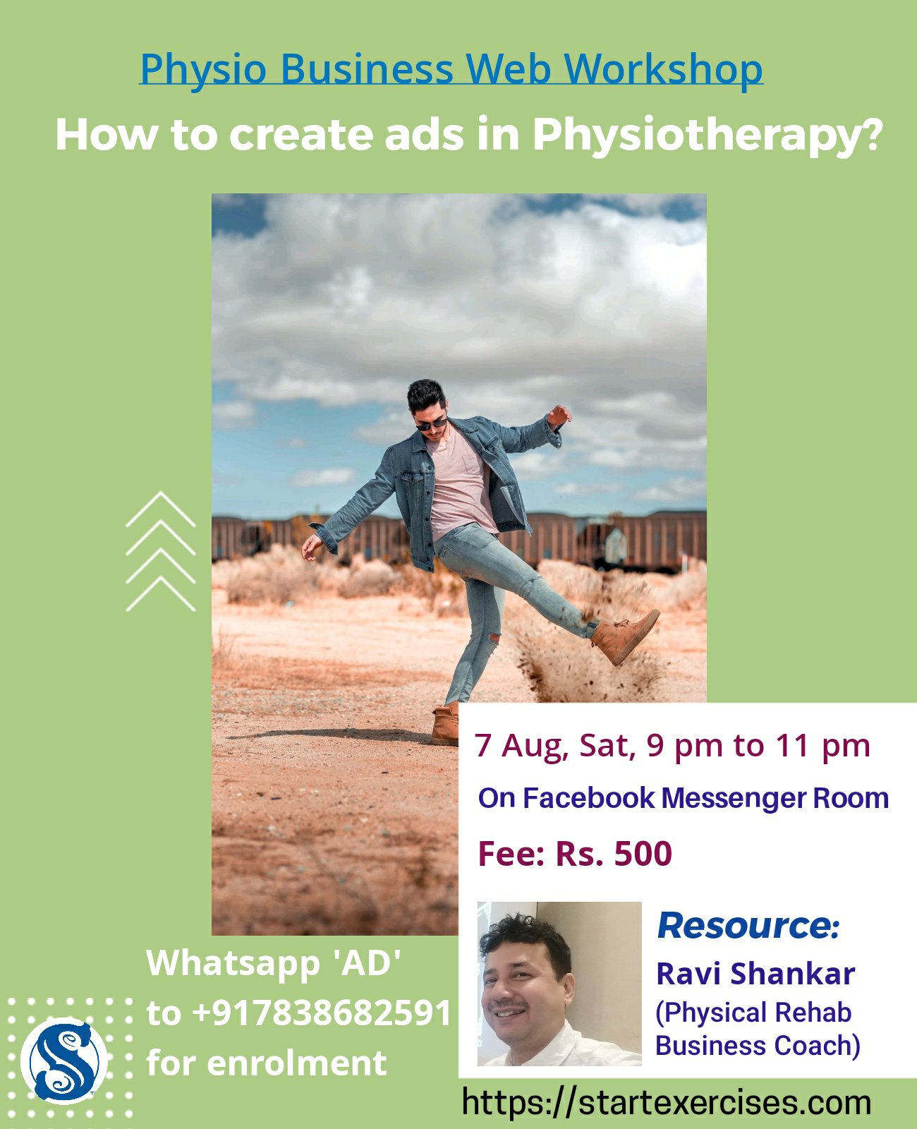 How to create best ads in Physiotherapy – Start Exercises Club